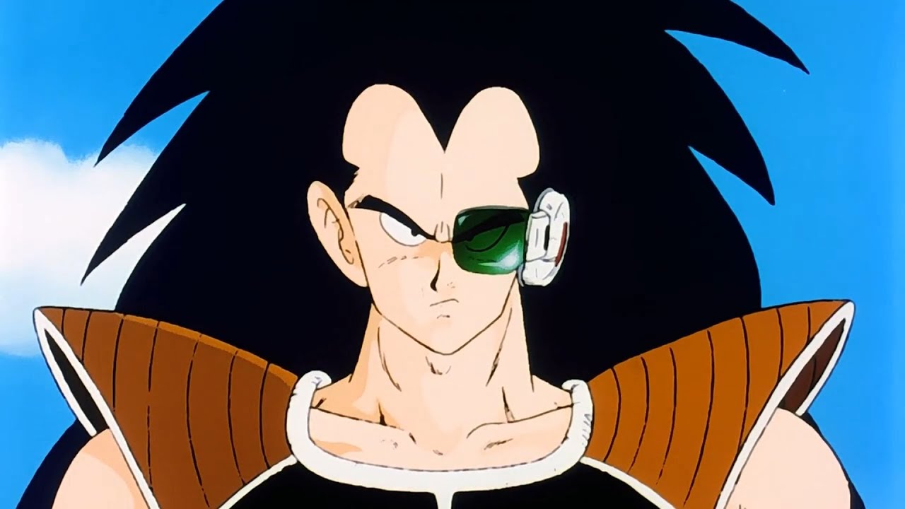 Raditz arrives on earth - YouTube