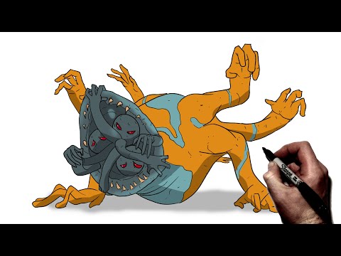 how To Draw Nightmare Doey Doughman | Step By Step | Poppy Playtime 4
