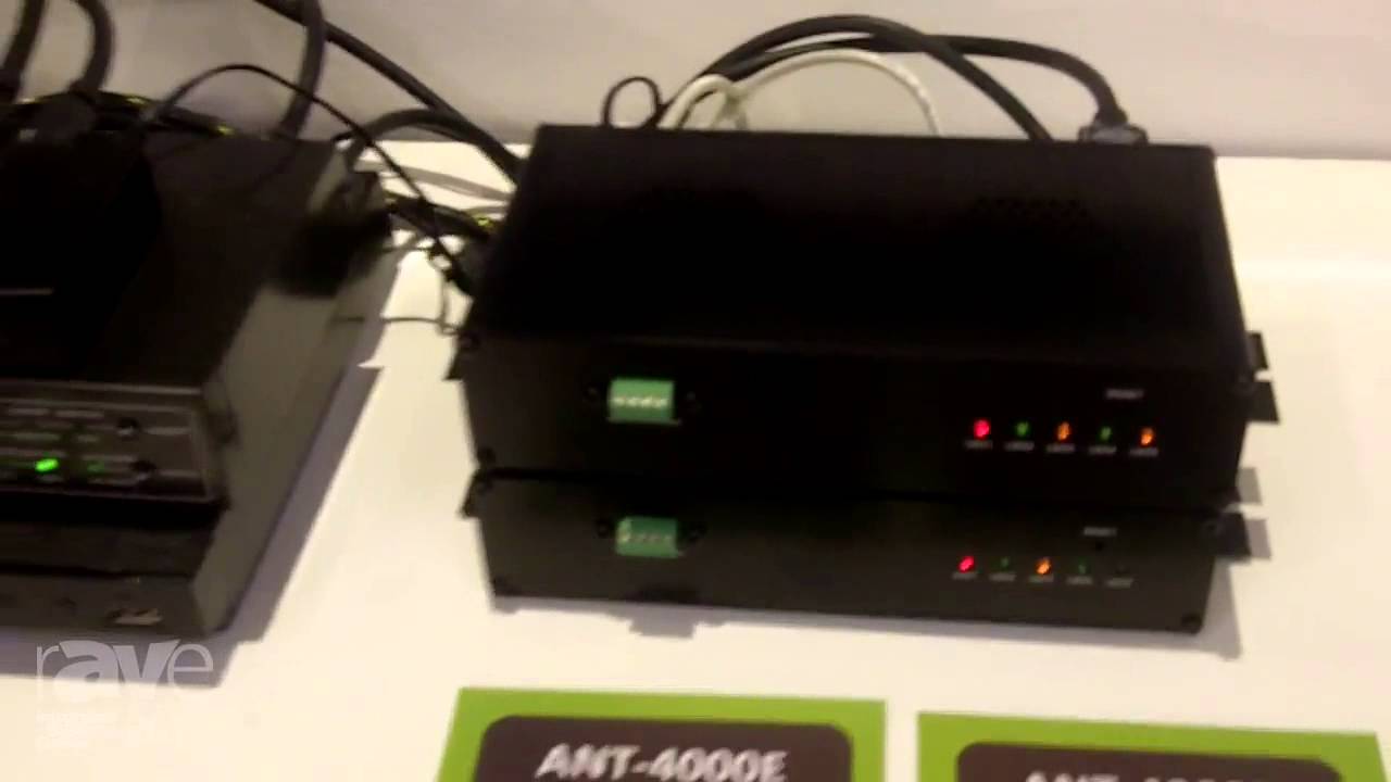 ISE 2015: Antrica Showcases ANT-4000 Encoder/Decoder - YouTube