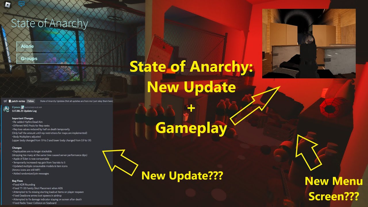 Gameplay Edit + SR2M melts - New State of Anarchy Update - YouTube