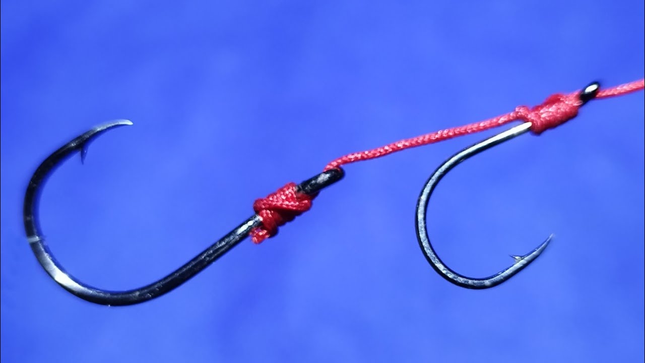Fisherman's Secret | Making Fishing Tackle with 2 Hooks for Fishing Big ...