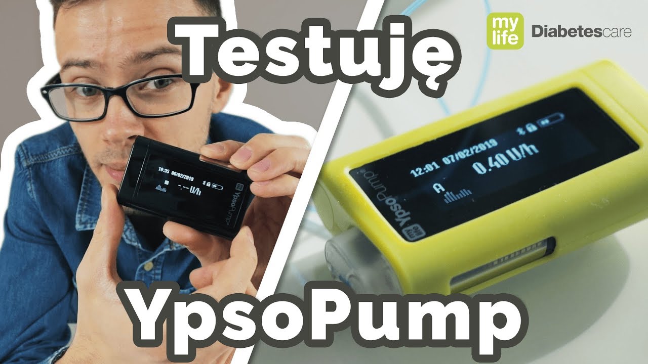 Testuję pompę insulinową YpsoPump // recenzja - YouTube