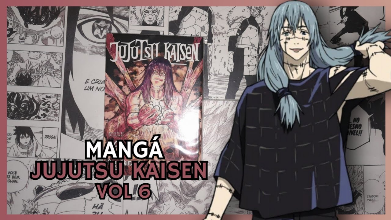 MANGÁ JUJUTSU KAISEN VOL 6 🇧🇷 - YouTube