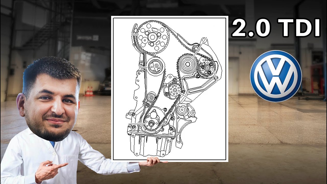 MANUAL DISTRIBUTIE VW 2.0 TDI - YouTube