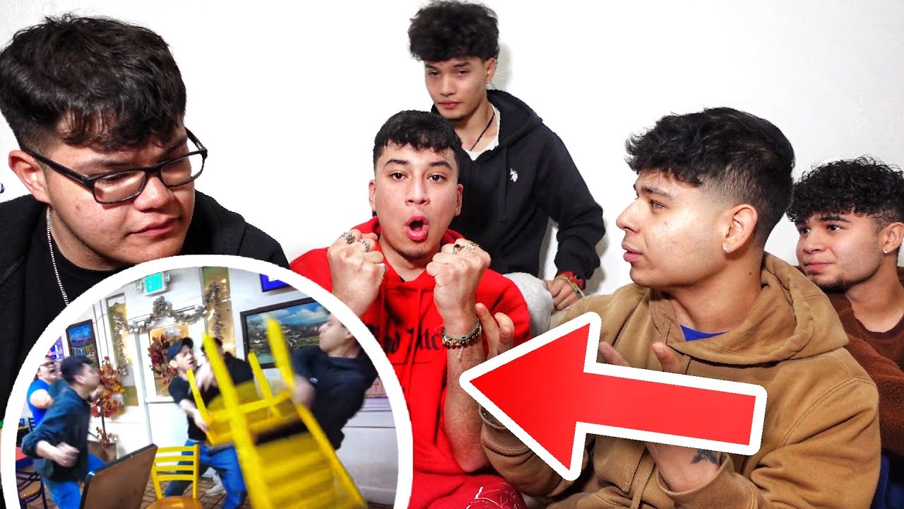 THE WHOLE CREW REACTS/ EXPLAINS OUR VIRAL FIGHT!!! - YouTube