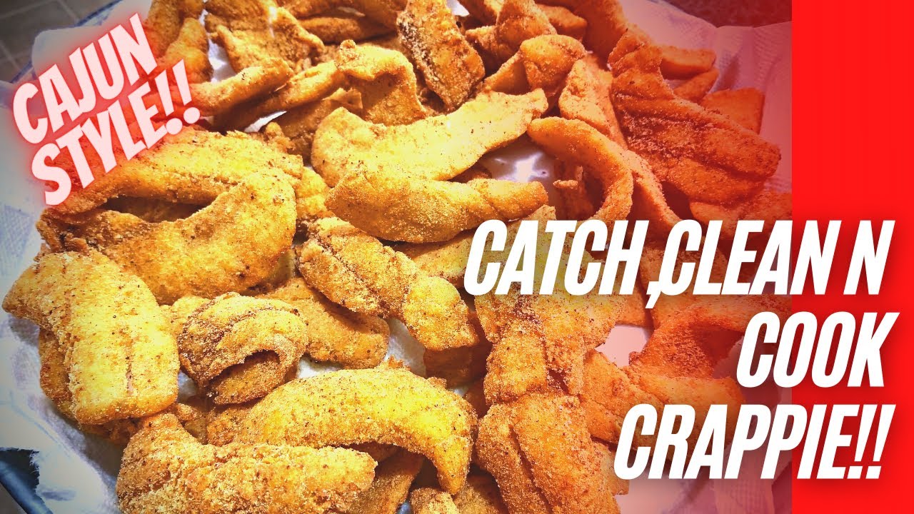FISHING!! For Crappie, (Catch N Cook)! CAJUN STYLE!! - YouTube
