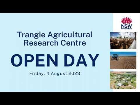 Trangie Agricultural Research Centre open day