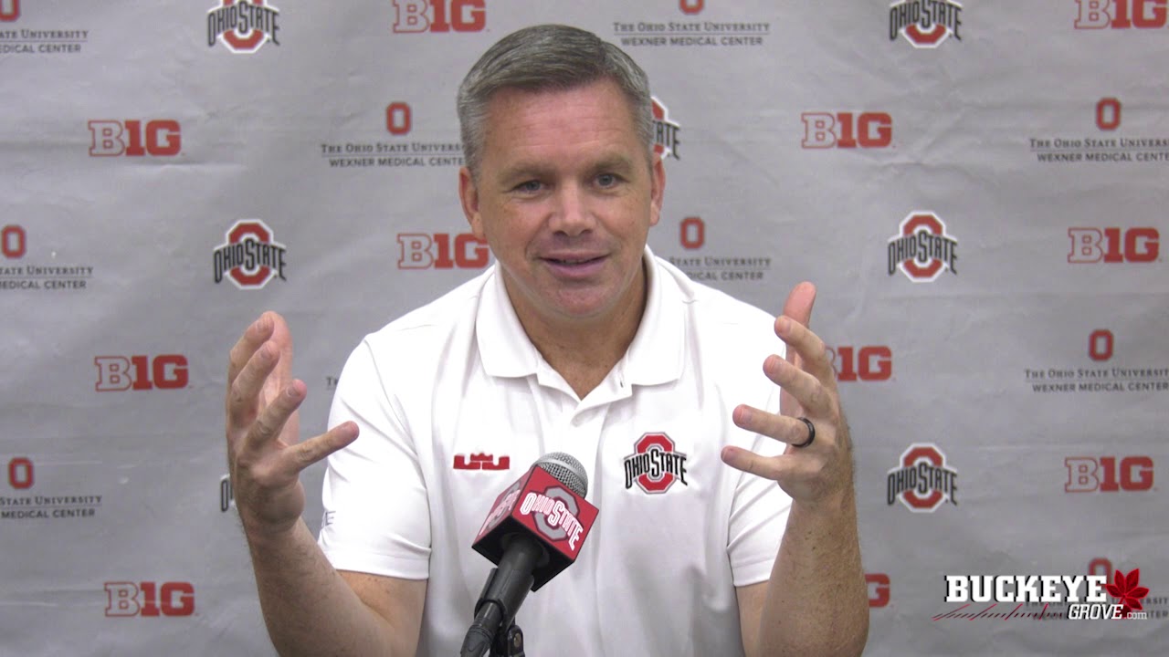Ohio State Buckeyes Basketball: Chris Holtmann at Media Day (Part Two ...