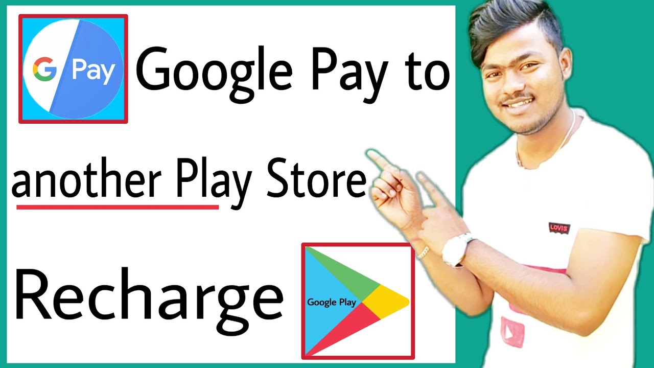 Recharge from Google pay to another paly store | google pay se dusre ke ...