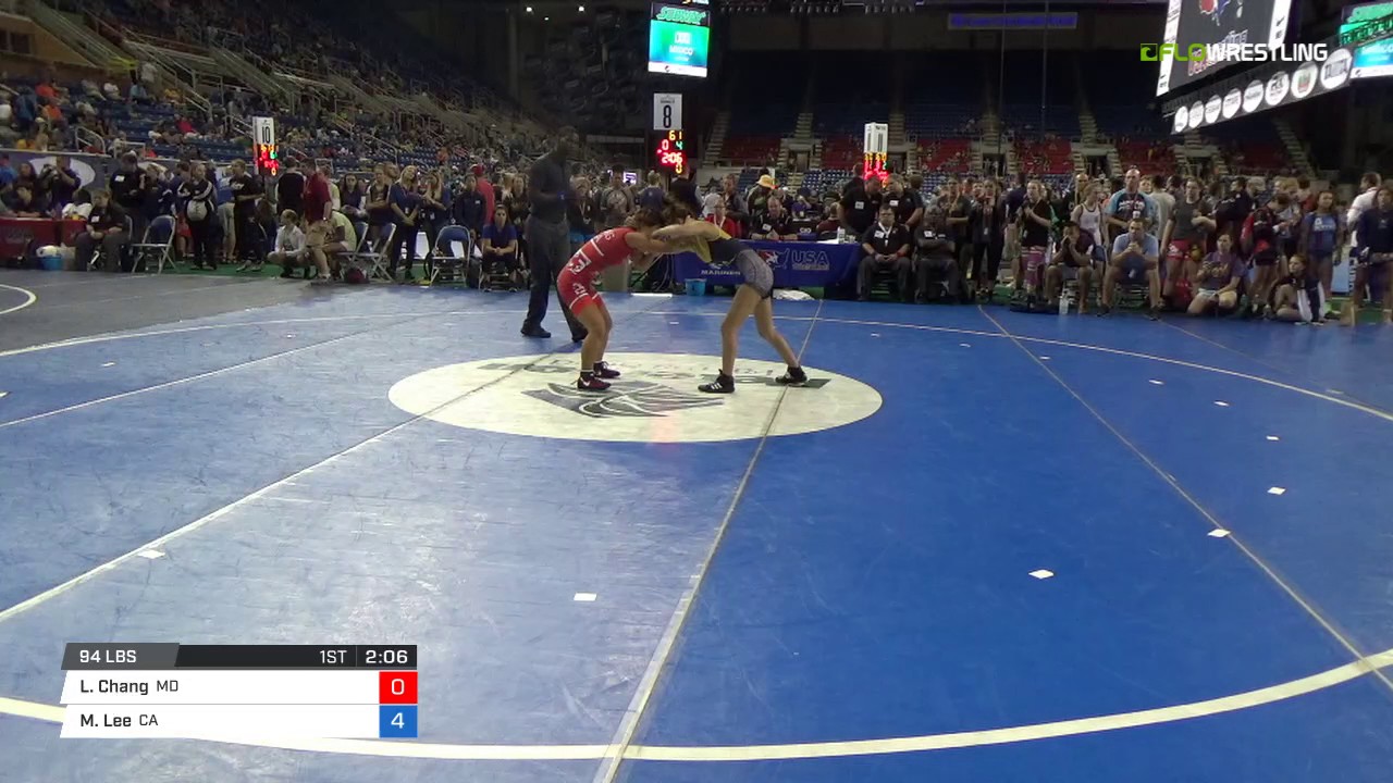 Cadet WM 94 Rnd 16 - Laura Chang (MD) vs. Melissa Lee (CA) - YouTube