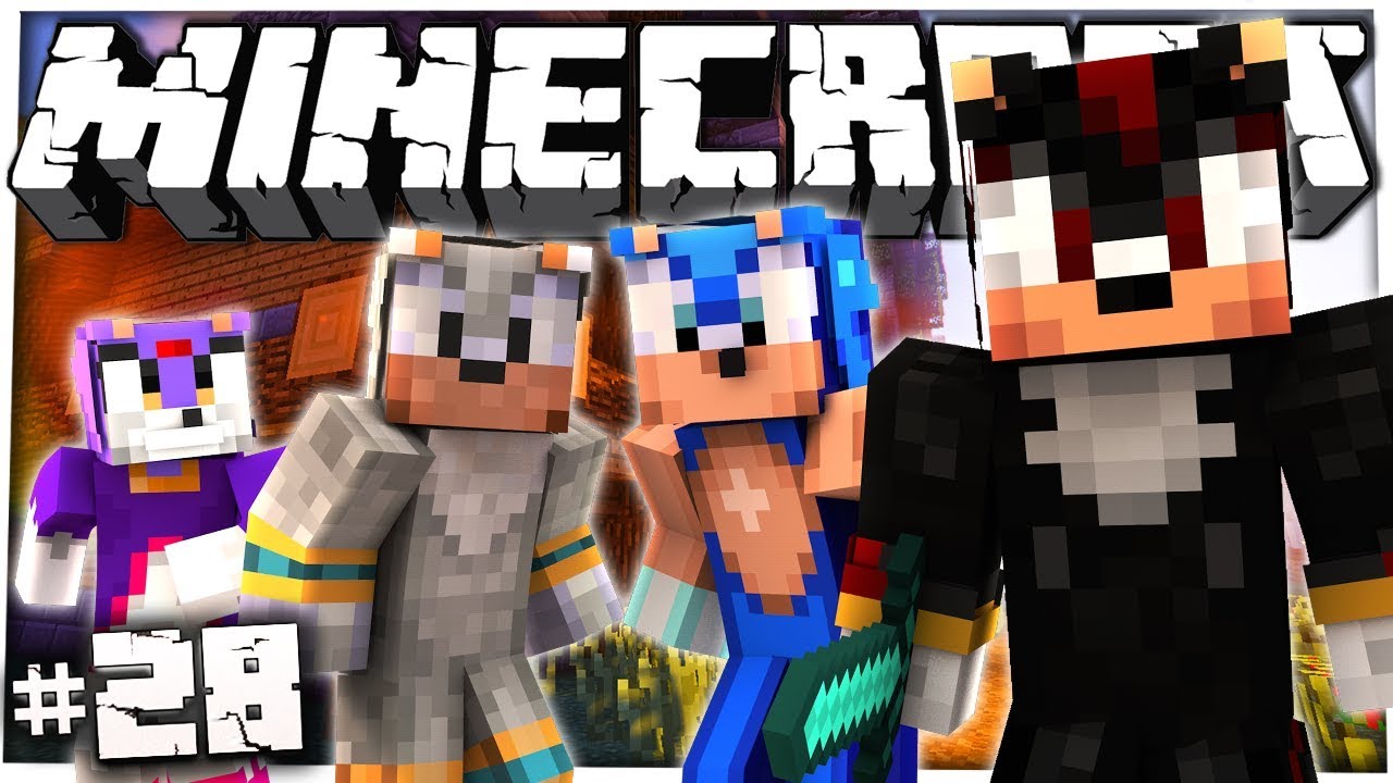 Sonic & Shadow Play Minecraft Part 28 - SILVER THE HEDGEHOG!! (Ft ...