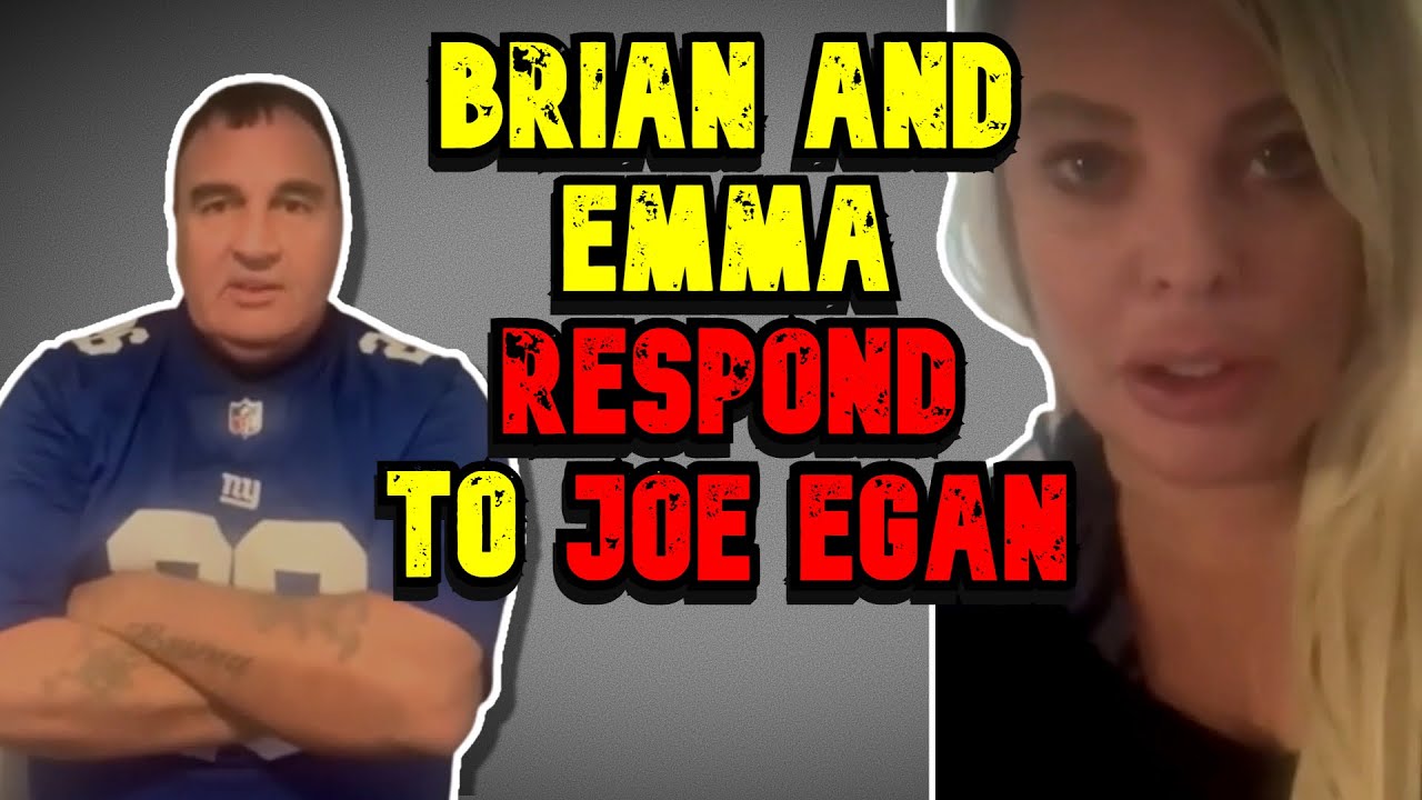 Emma and Brian Cockerill Respond To Joe Egan. - YouTube