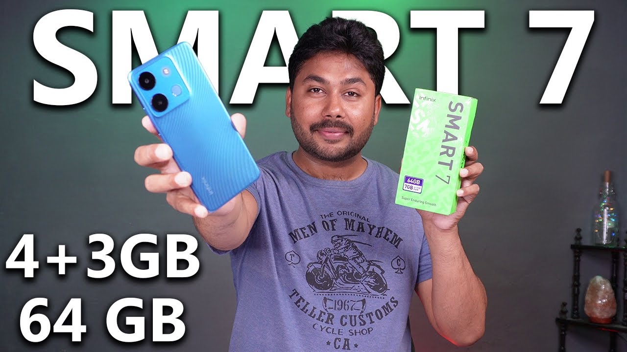 Infinix Smart 7 Unboxing & Quick Review - YouTube