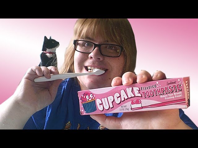 Cupcake Flavored Toothpaste
