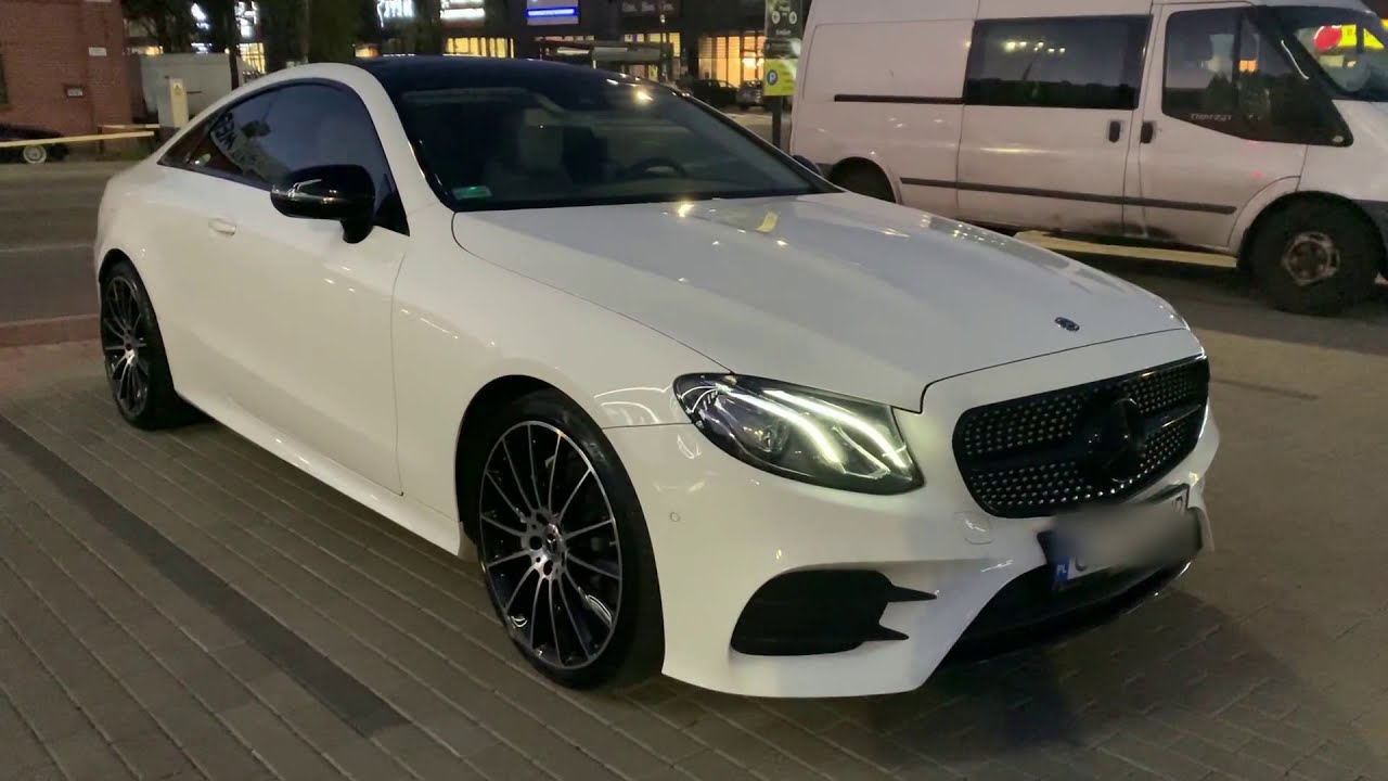 Mercedes-Benz Klasa E W213 Coupe AMG - YouTube