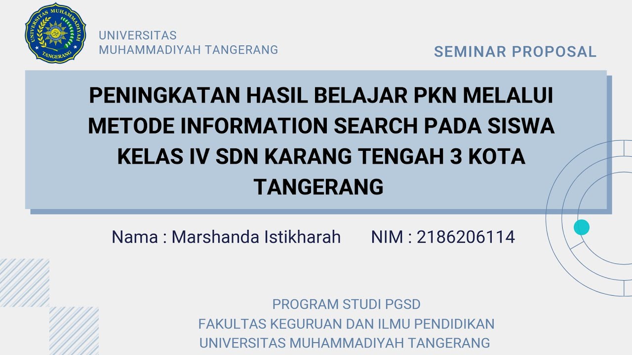 Marshanda Istikharah_2186206114_7C - YouTube