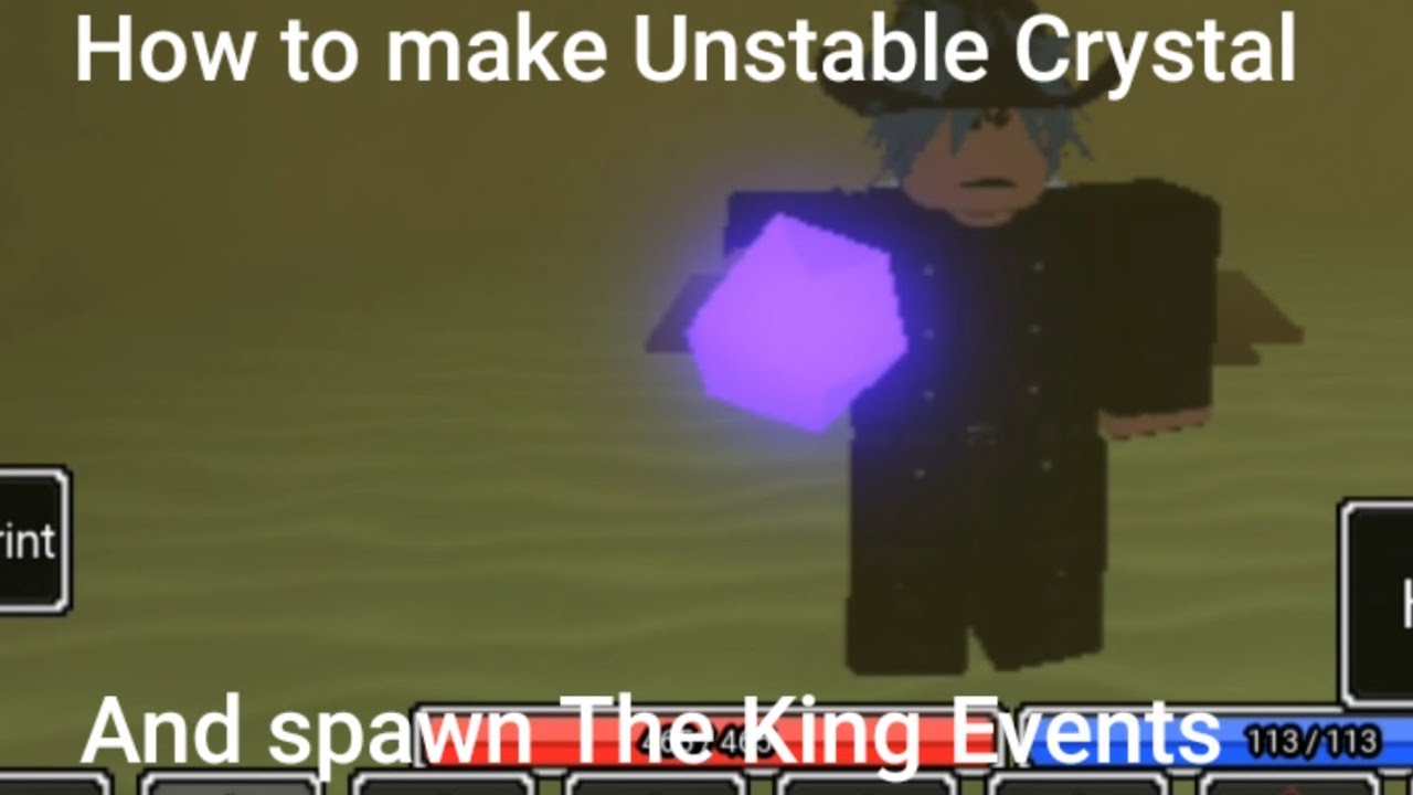 How to make Unstable Crystal In Pilgrammed Roblox - YouTube