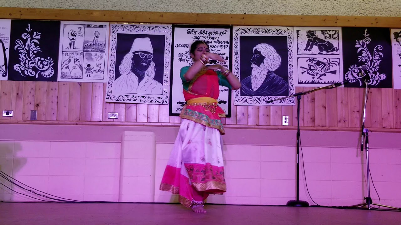 Dolan Champa Saha's dance sunala sunala balika (Tagore) for BAC ...