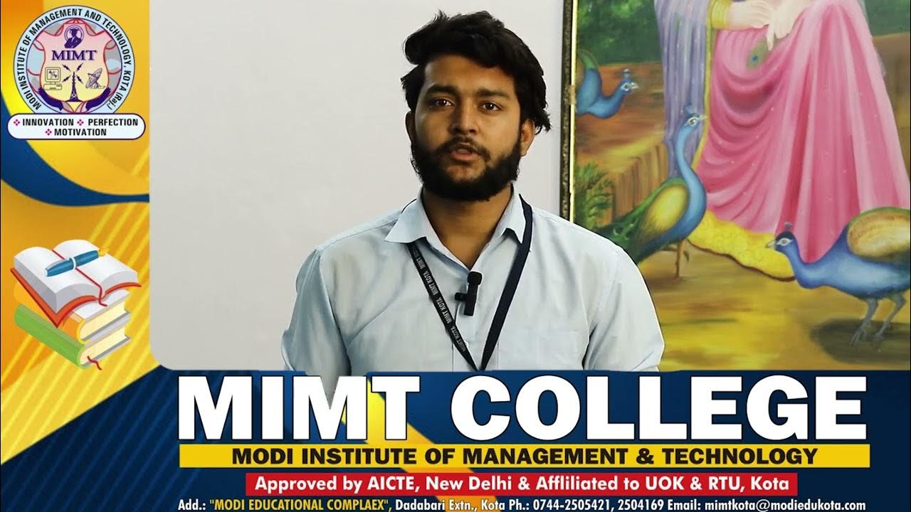 MIMT | BEST COLLEGE IN HADOTI - YouTube