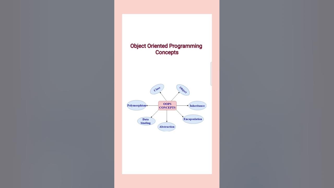 Object Oriented Programming Concepts Cpp Oop Programming Cpptutorial Shorts Viral Youtube