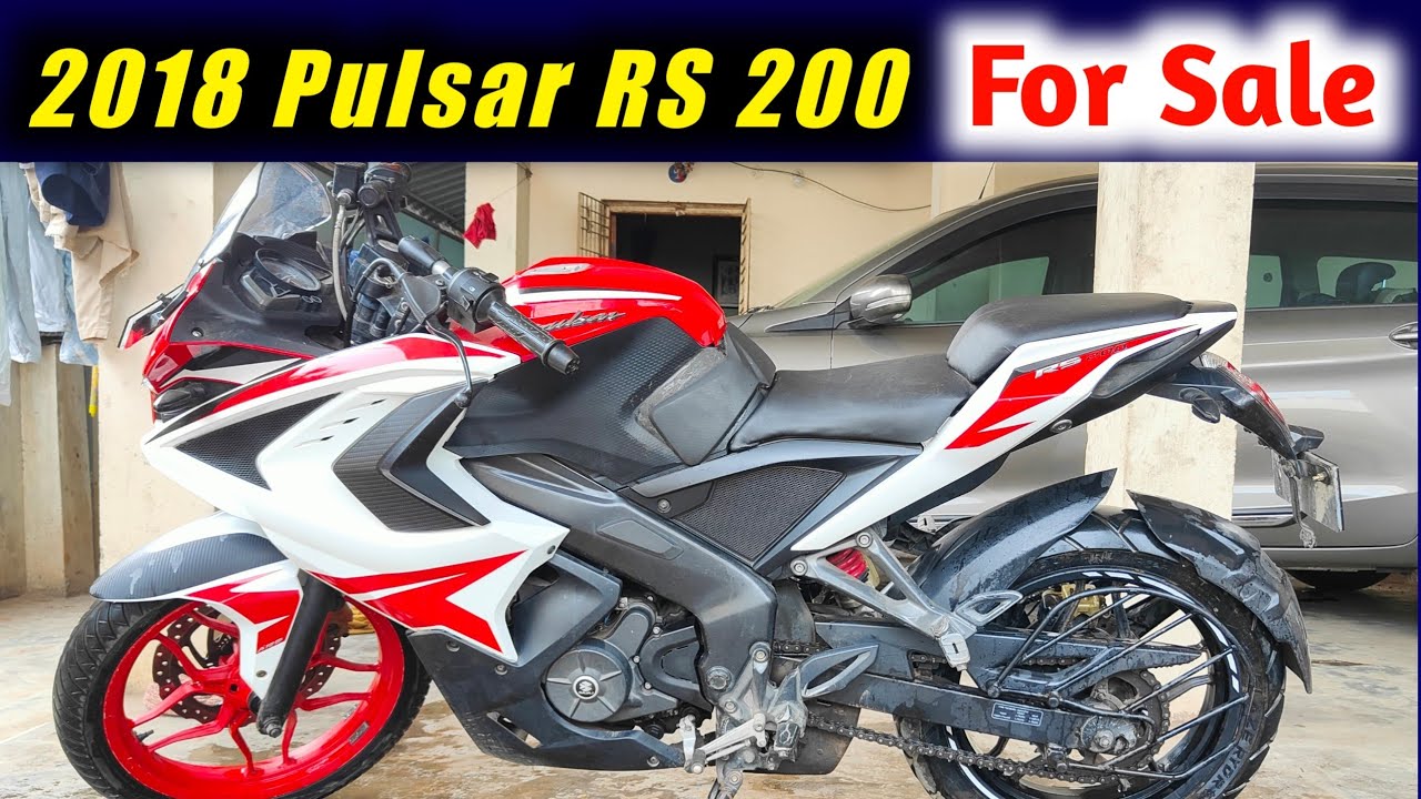 2018 Pulsar RS 200 FOR SALE| contact: 7396060600 - YouTube
