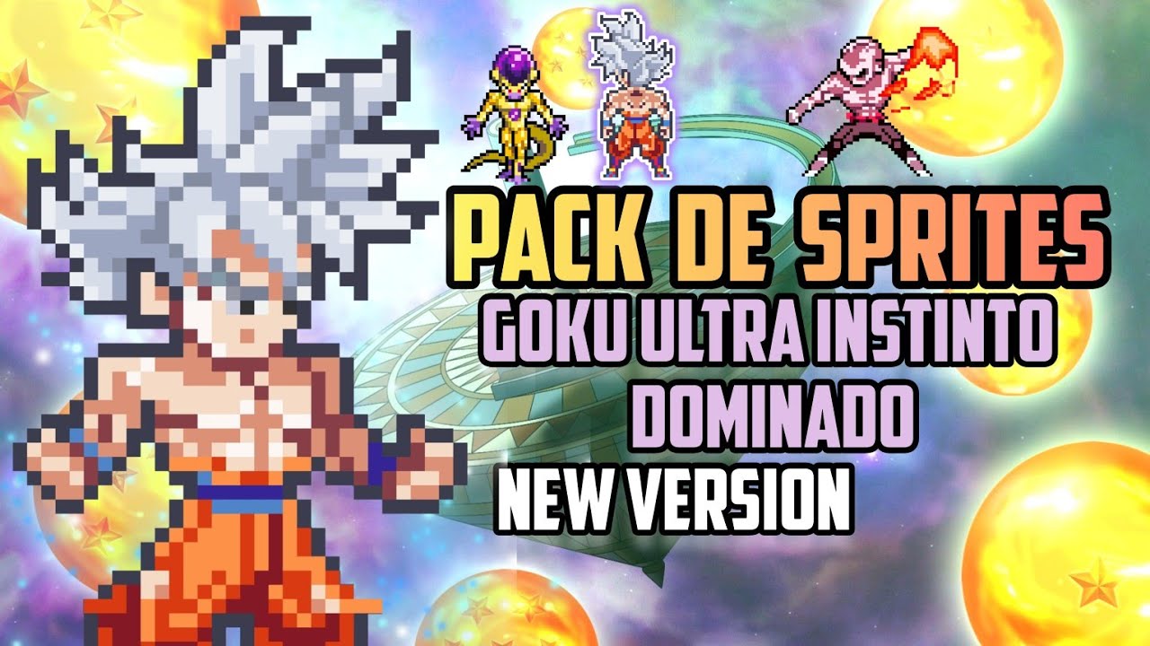 PACK DE SPRITES DE GOKU ULTRA INSTINTO DOMINADO,NEW VERSION⚡️ (CREADO ...