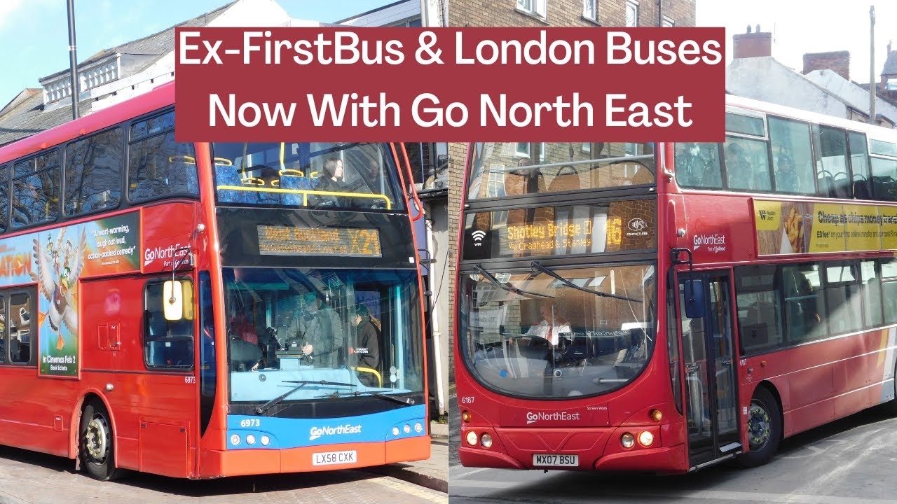 Ex-FirstBus & London Buses Now With Go North East - YouTube