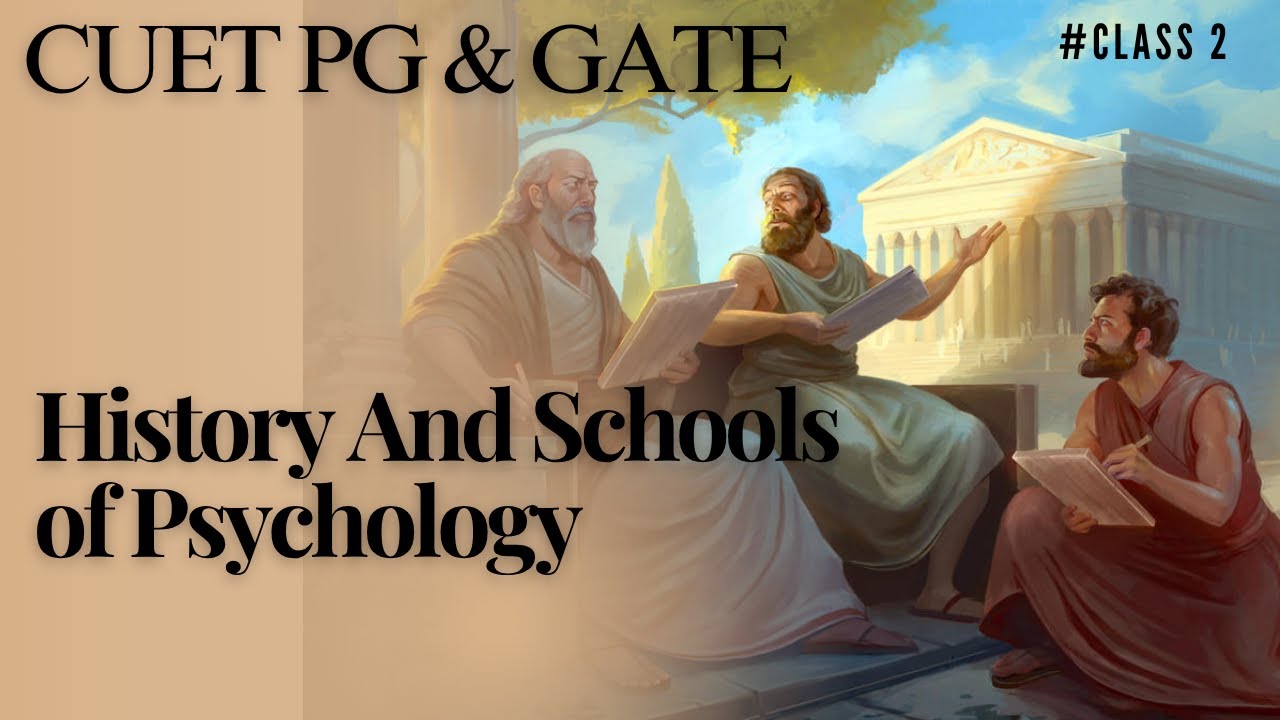 CUET PG & GATE Preparation || Introduction, History and Schools of ...