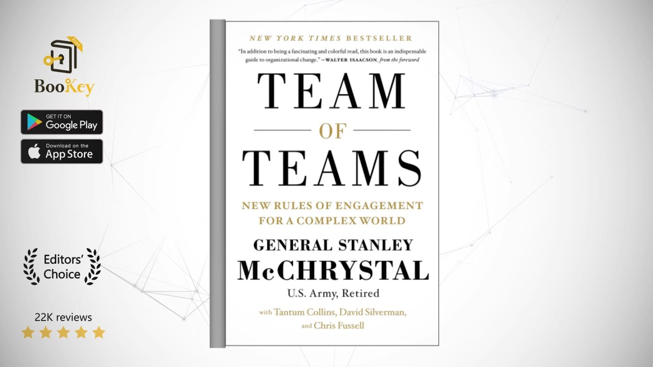 Team of Teams Book Summary By Stanley McChrystal New Rules of ...