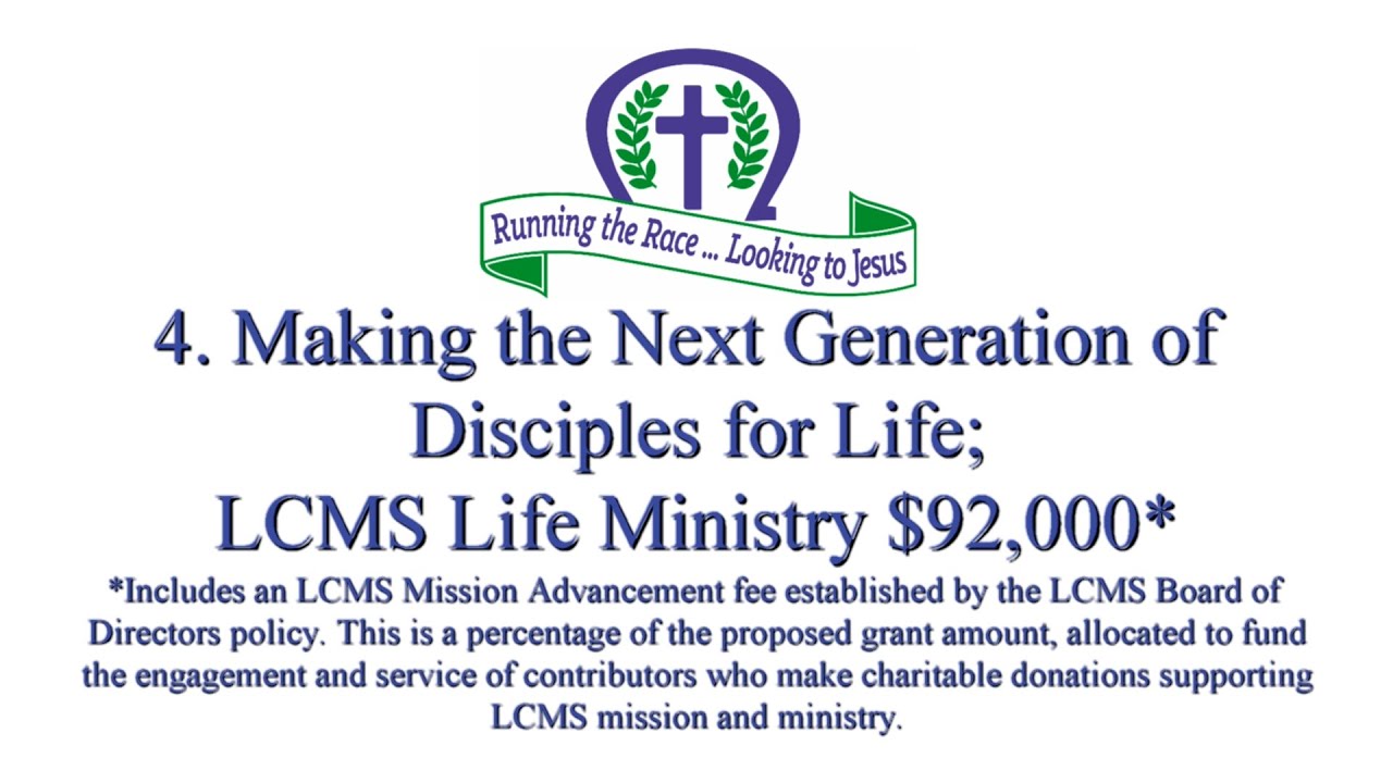 2021—2023 LWML Mission Grant #4 - YouTube