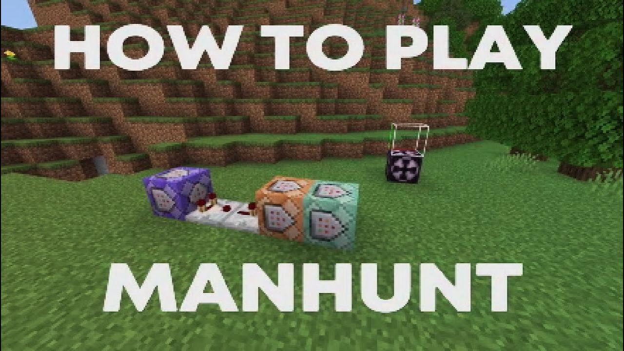 How to play MANHUNT on Bedrock without mods - YouTube
