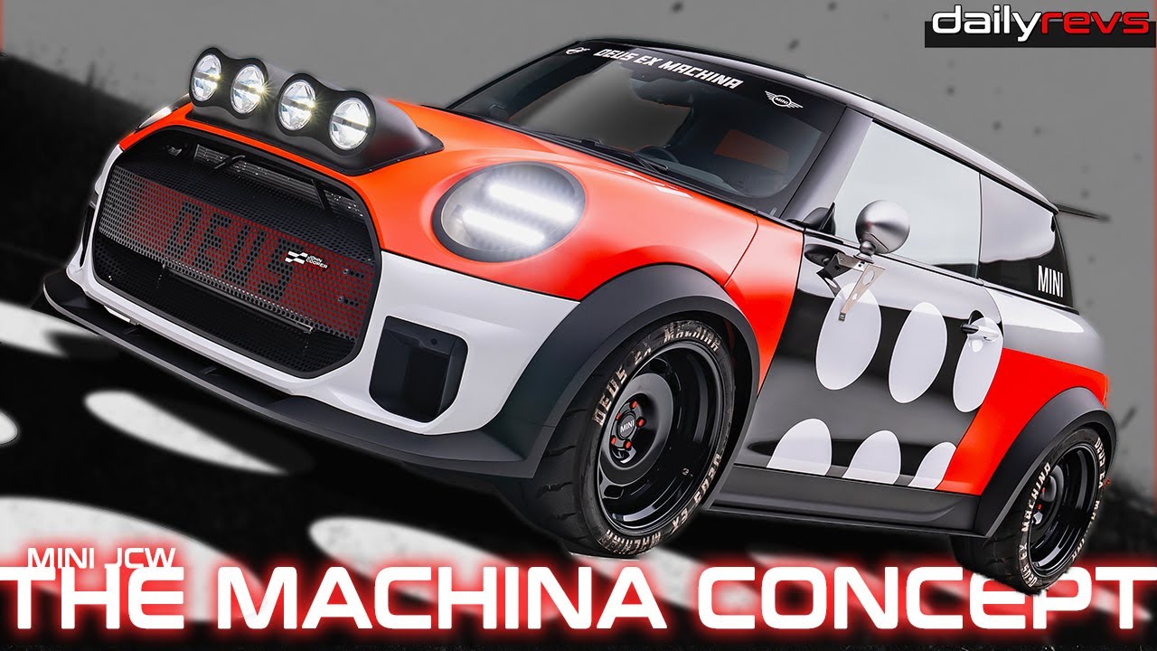 MINI JCW The Machina Concept | One-Off Collaboration With Deus Ex ...