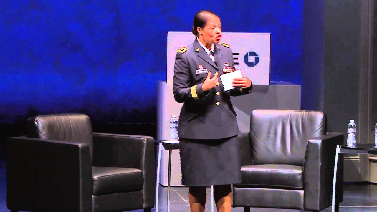 Major General Marcia Anderson: Hire a Hero - YouTube