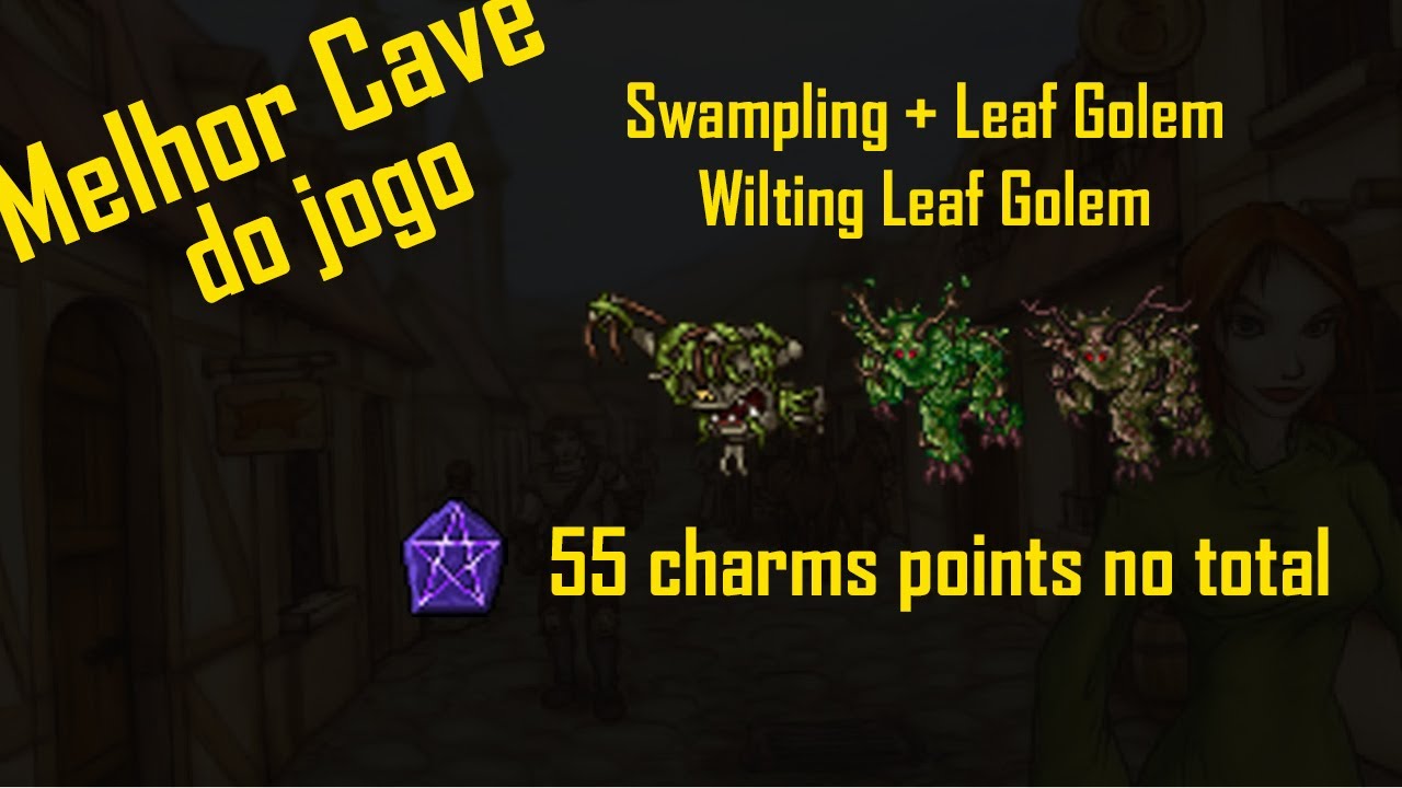 [BESTIARY] Swampling, Leaf Golem e Wilting Leaf Golem - A melhor cave ...