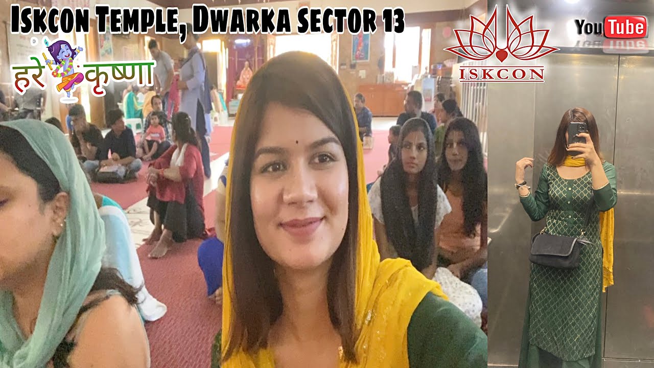 New vlog after so so so long ️ || ISKCON TEMPLE || Aanchal Thakur vlogs ...