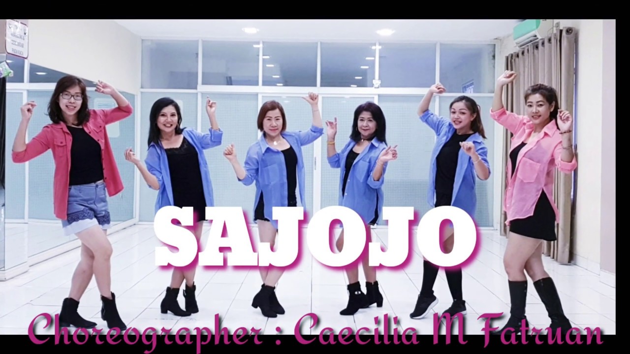 SAJOJO LINE DANCE/Choreo Caecilia M Fatruan ,by Vi Linedance - YouTube