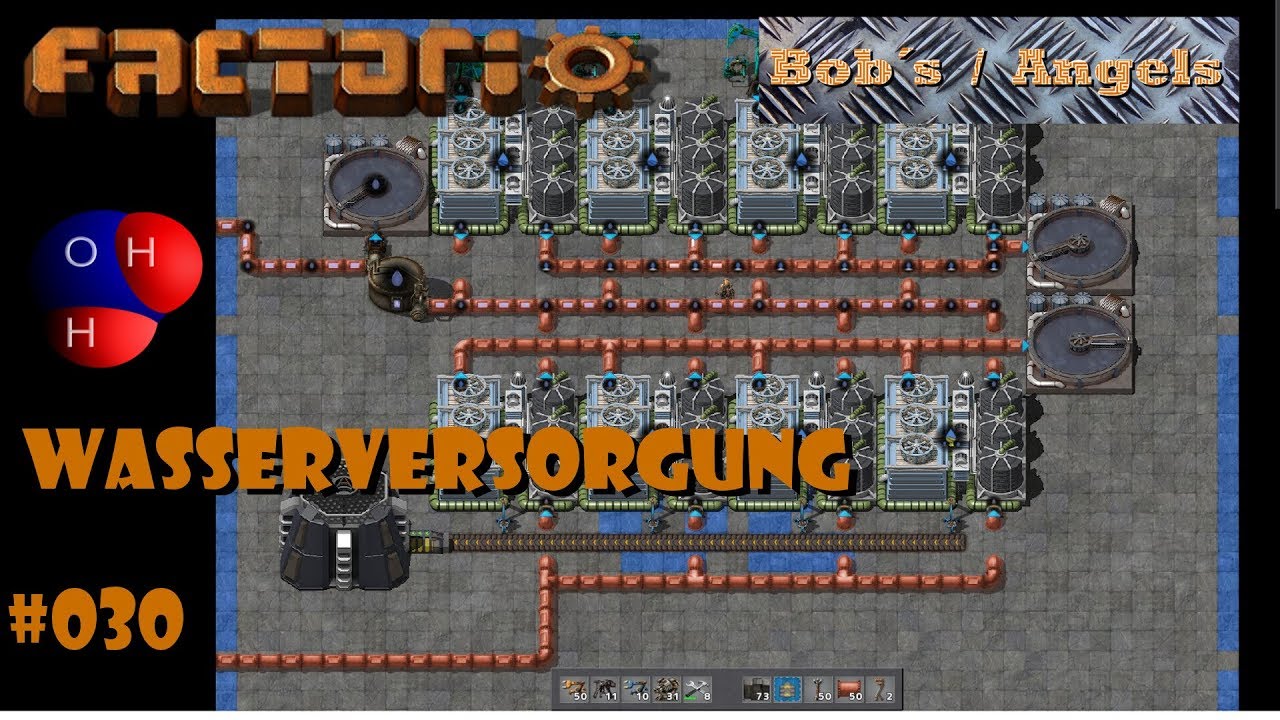 Factorio - S2E030 - Wasserversorgungsmodul - YouTube