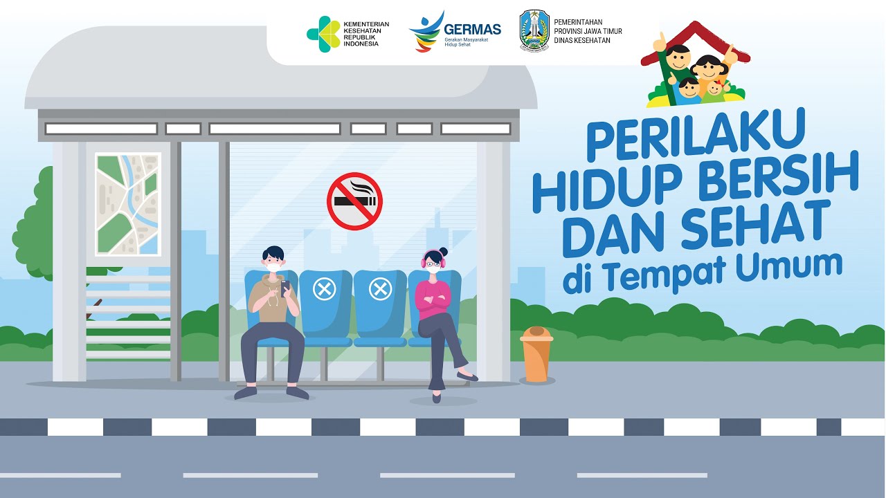 Ayo, Terapkan Perilaku Hidup Bersih dan Sehat di Tempat Umum! - YouTube