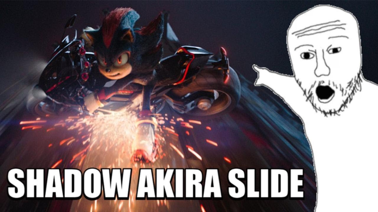 SHADOW DOES THE AKIRA SLIDE - Sonic Movie 3 Trailer Reaction 🏍️🦔💎 - YouTube