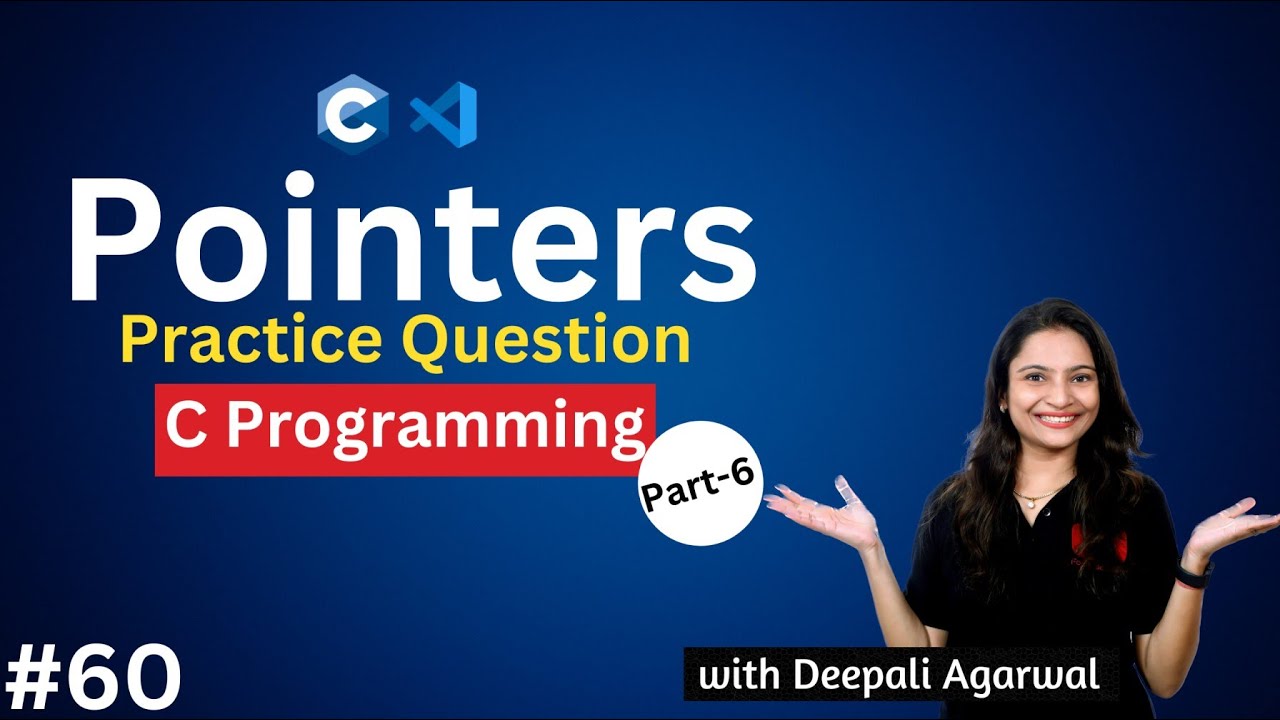 Pointers Practice Problems | Pointers in C | C Programming Tutorial #60 ...