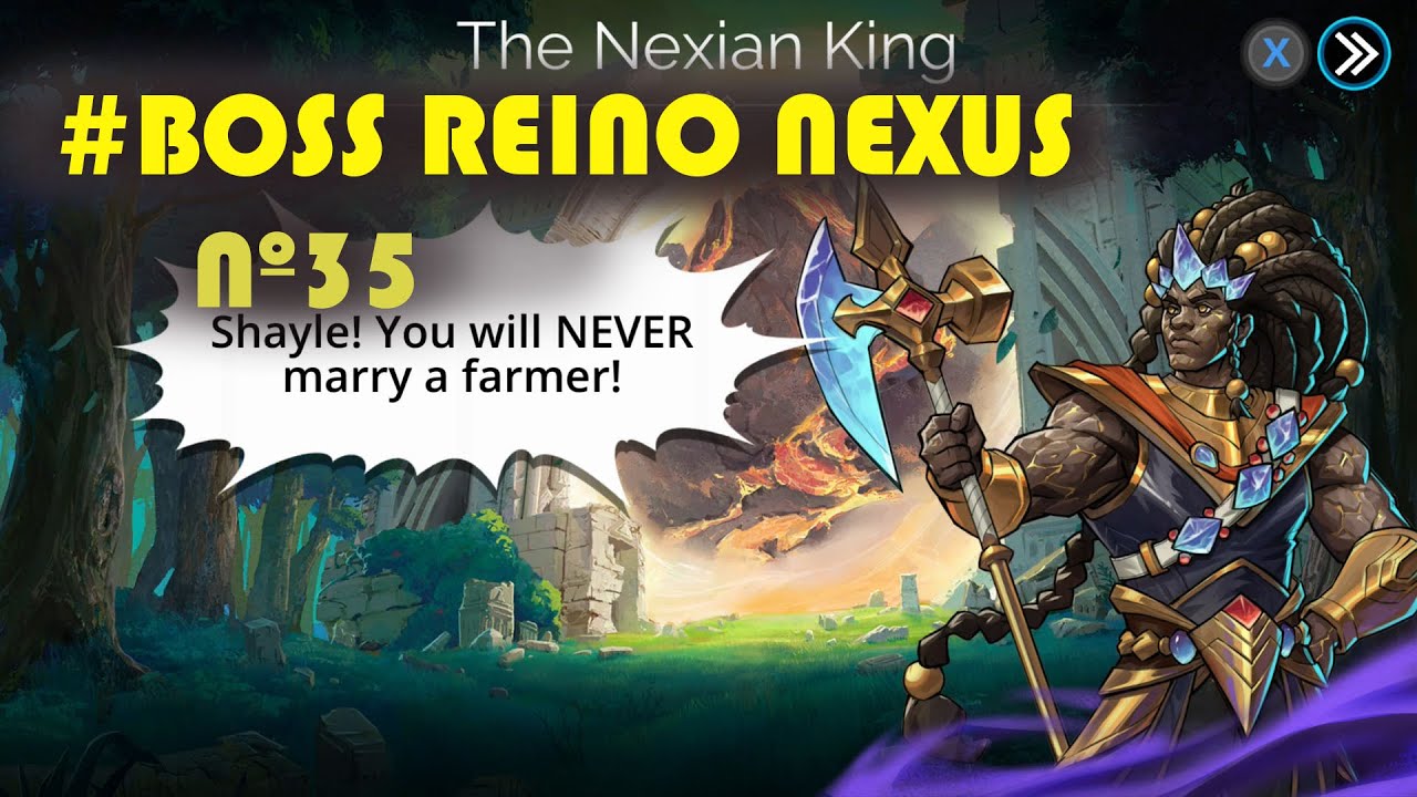 The Nexian King - Gems of War I Enfrentando o Boss do Reino de Nexus ...