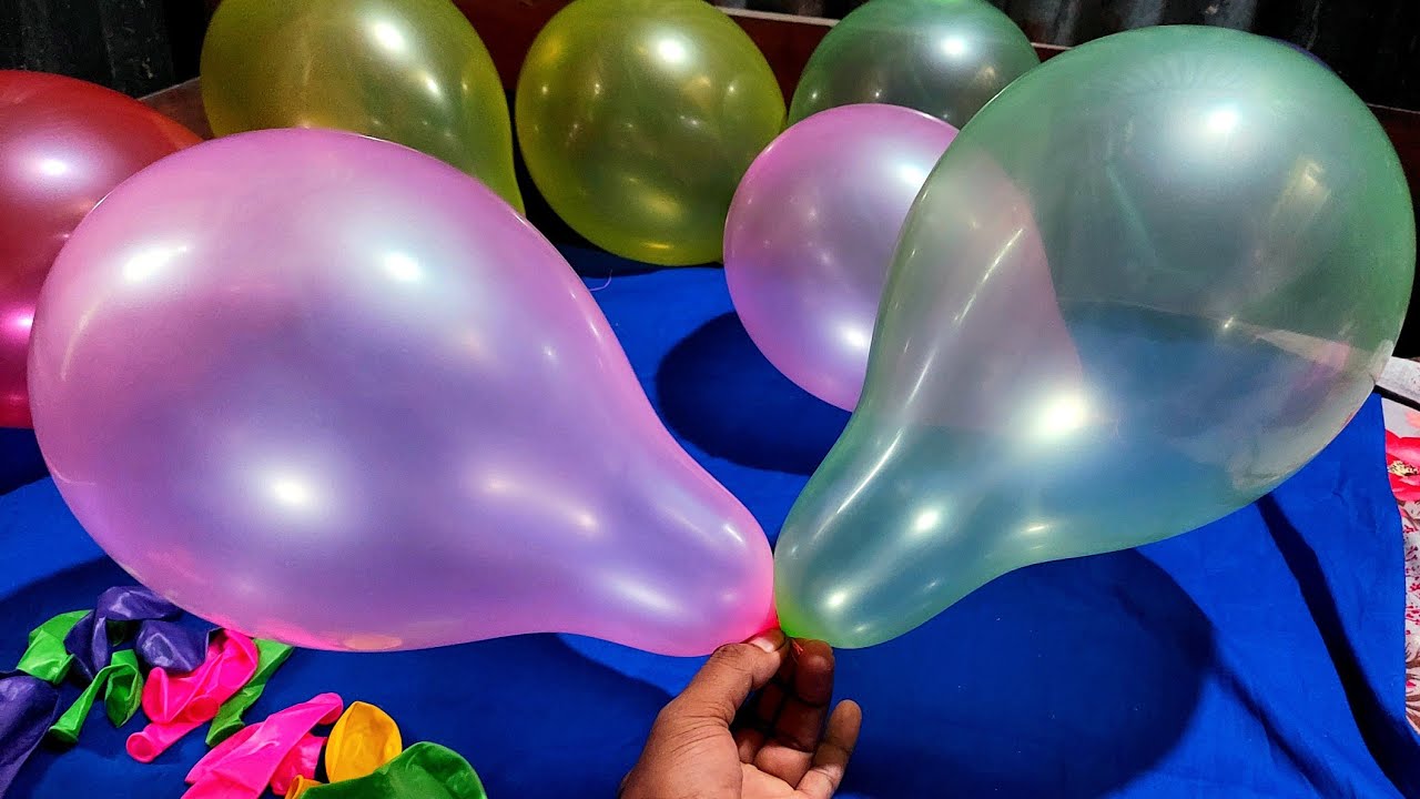 FUN POPING LOTS OF BALLOONS #fun #balloon #balloonpop #rocketballoon # ...