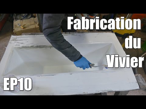 Fabrication d'un vivier en fibre de verre | Ep10