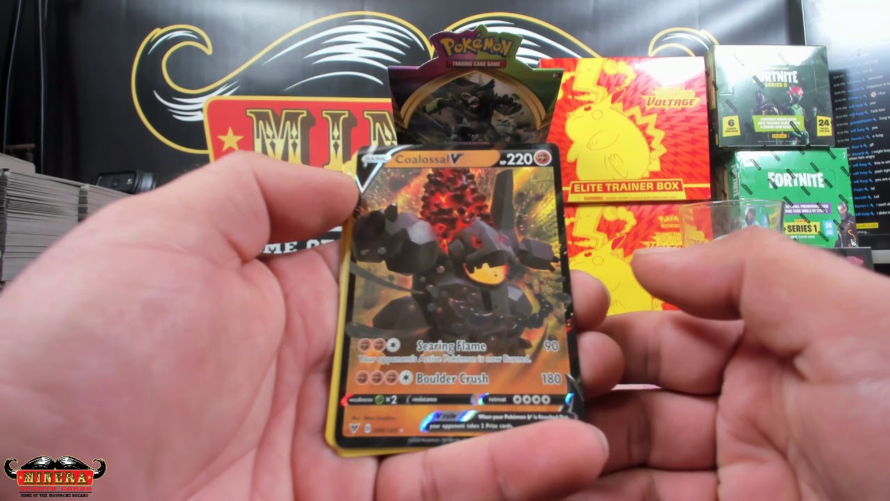 Preston~Pokemon TCG Sword & Shield Vivid Voltage Box Break - YouTube