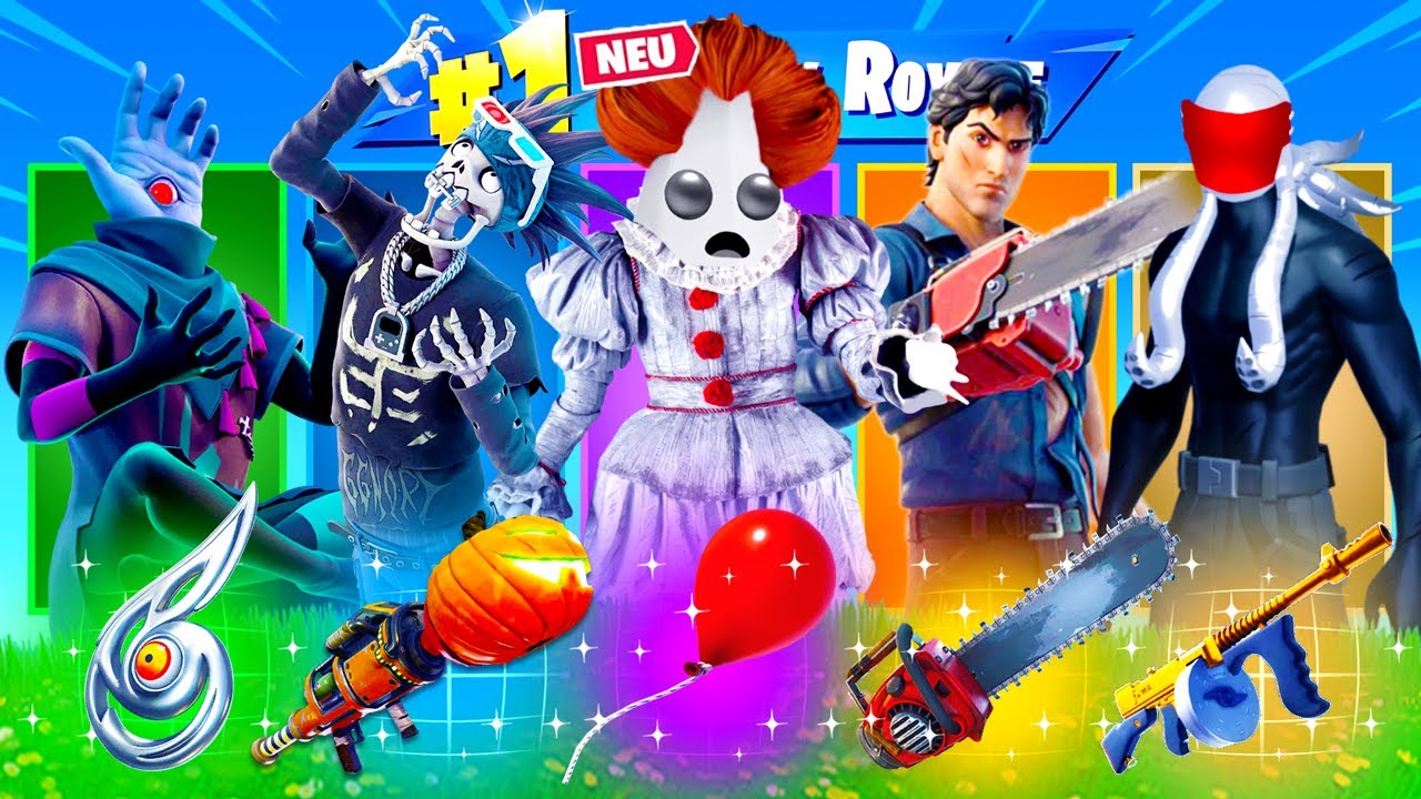 Die *NEUE* GRUSELIGE HALLOWEEN BOSS SKIN CHALLENGE (OMG) 🎃👻 in Fortnite ...