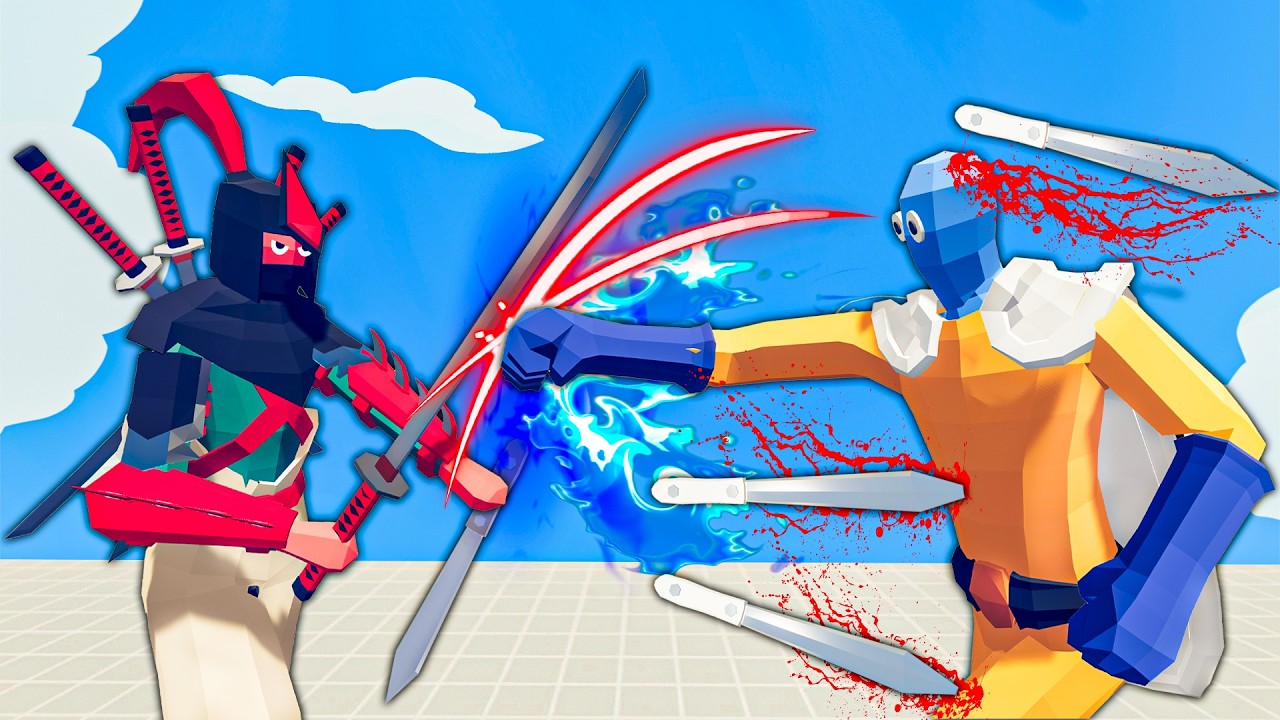 NINJA MASTER vs EVERY UNIT | Totally Accurate Battle Simulator-TABS ...