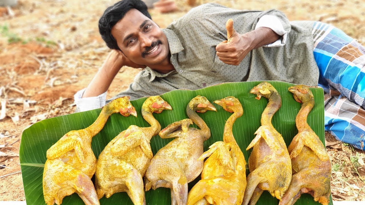 Guinea Fowl Pepper Fry VILLAGE STYLE | HEALTH BENIFITS - YouTube