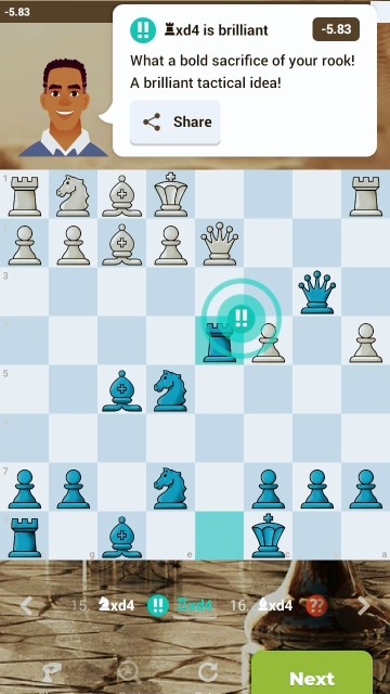 Do you know why the rook sacrifice is a brilliant move? #chess # ...