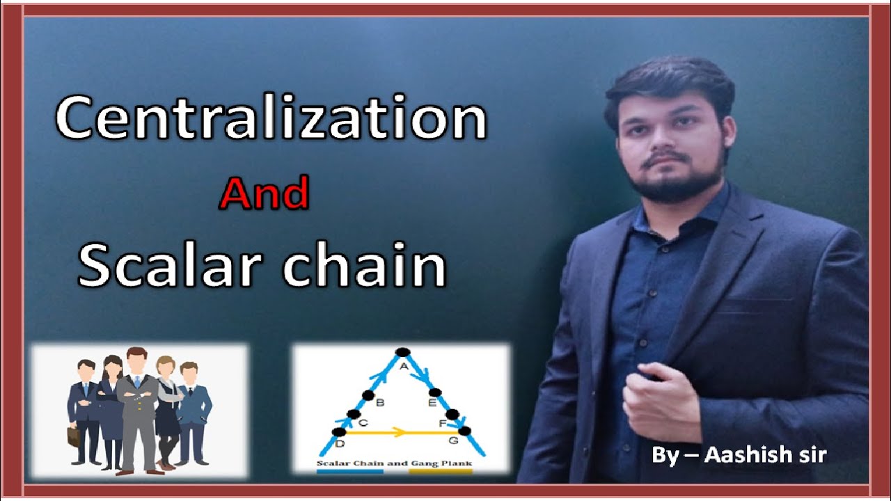 #12 centralization and scalar chain | Henri fayol principles | Ch 3 ...