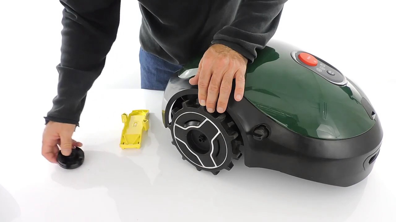 Robomow Wie entferne ich ein Antriebsrad beim Robomow RX 2017 - YouTube